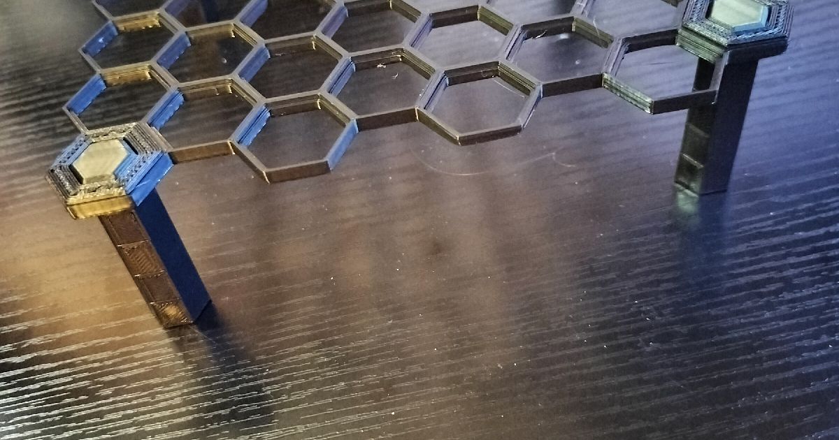 Honeycomb Table por Randomcactus11 | Descargar modelo STL gratuito ...