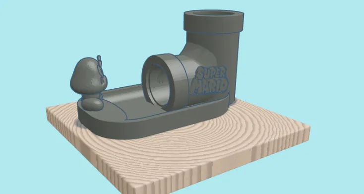 Super Mario dice tower by Tyler The Maker | Download free STL model ...