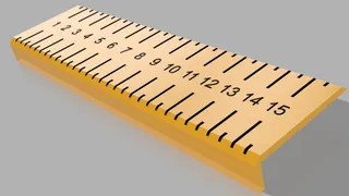 Lego Ruler by NIRACreationz | Download free STL model | Printables.com