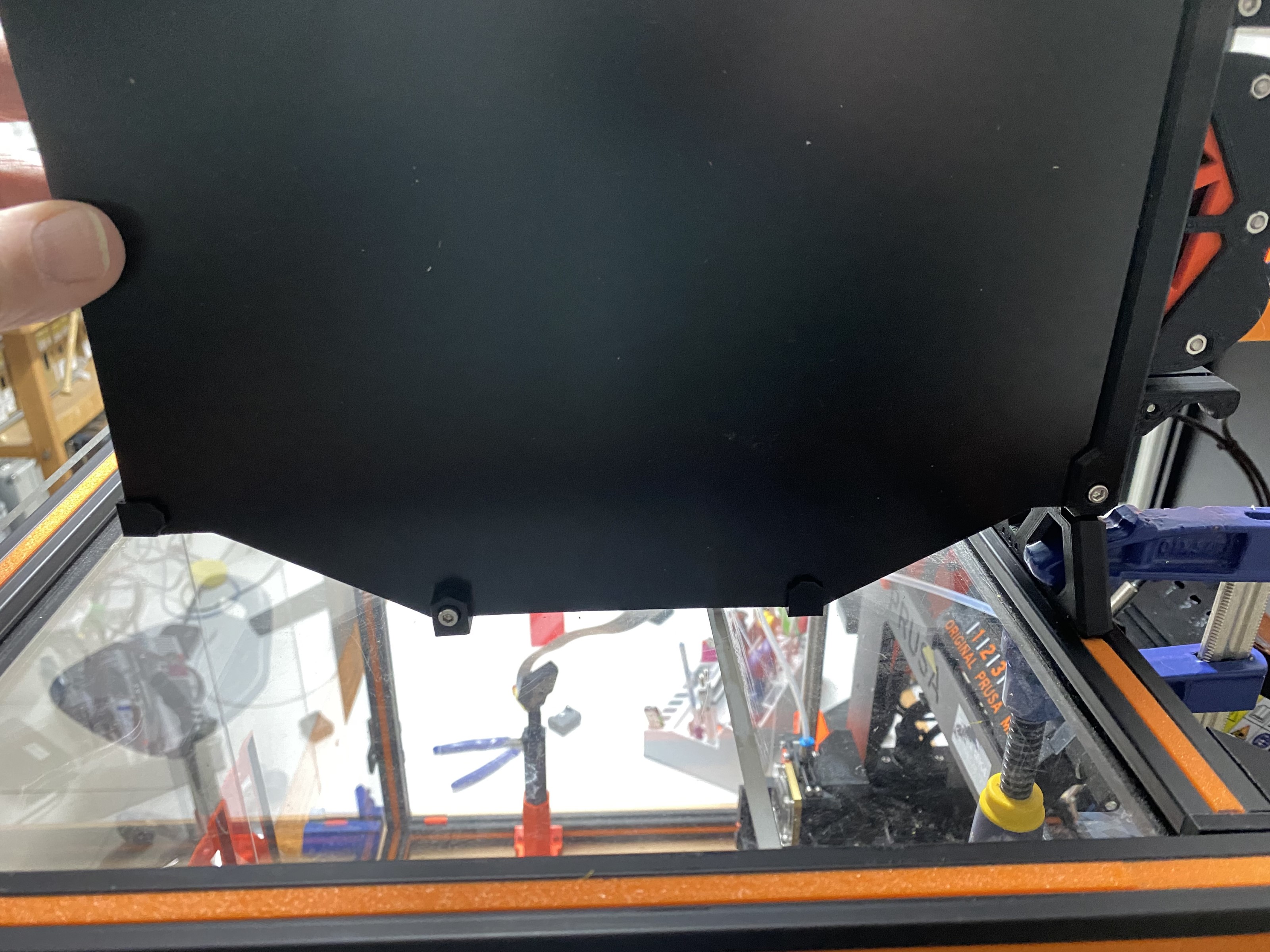 Fastening the Prusa MMU3-Buffer on a 2020-Profile by Tritschi ...