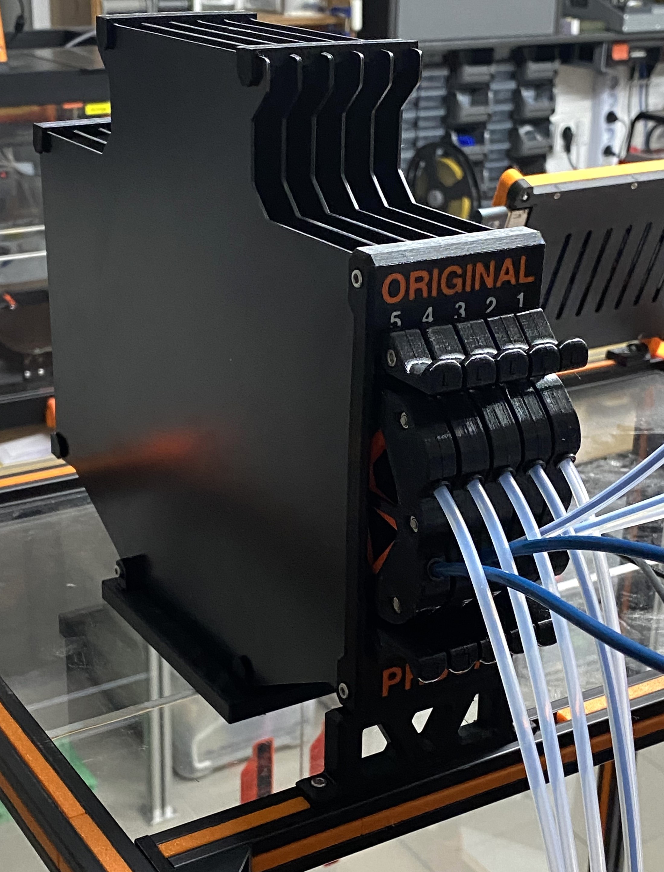 Fastening the Prusa MMU3-Buffer on a 2020-Profile by Tritschi ...