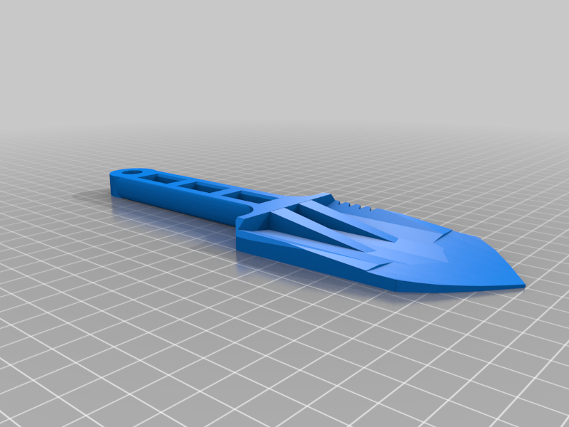 tactical shovel by KingErtuz | Download free STL model | Printables.com
