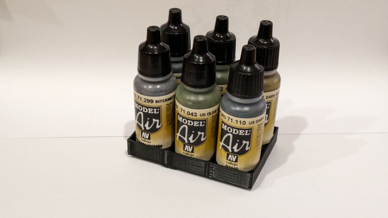 Vallejo paint grid holder by Alby312 | Download free STL model ...