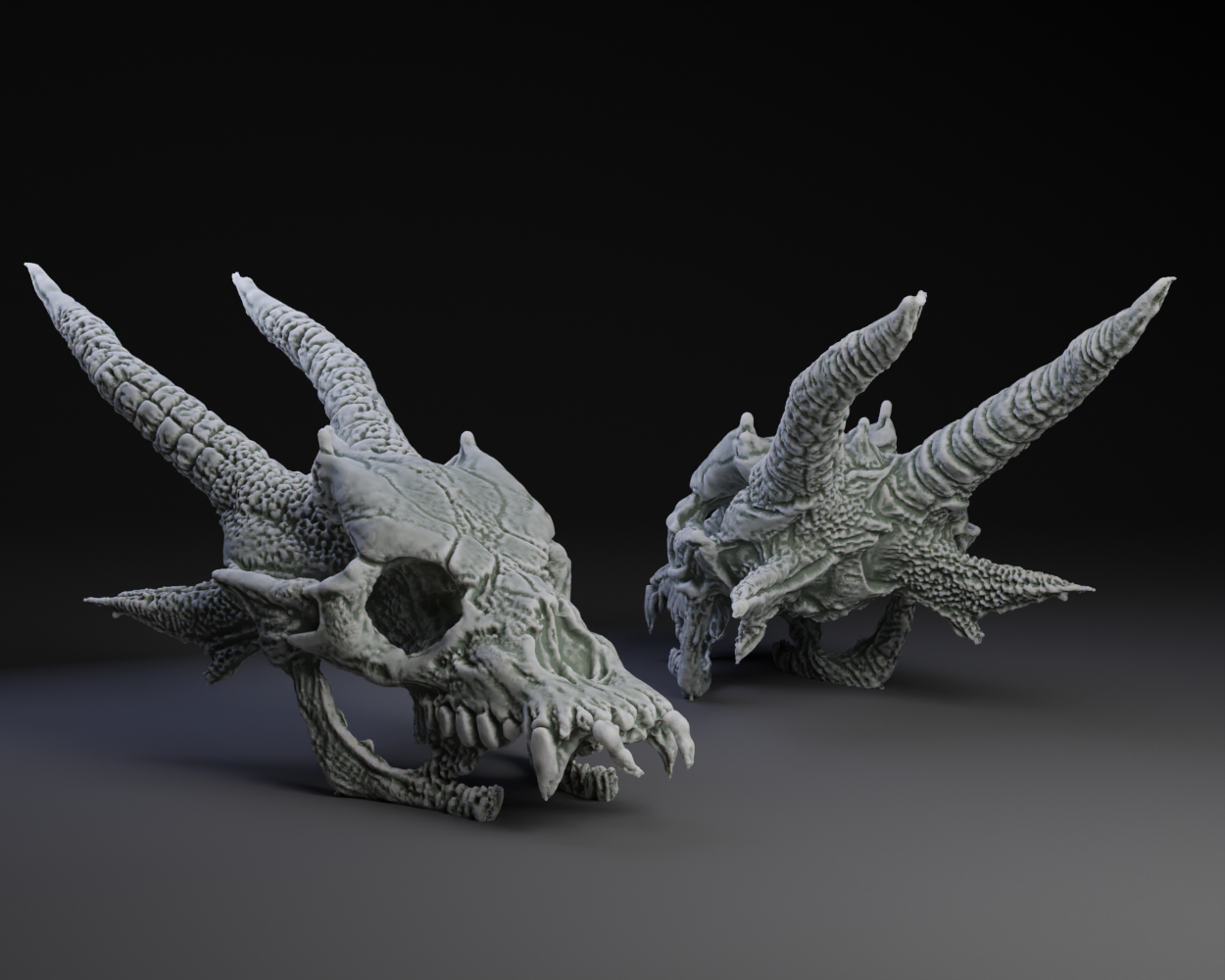 Dragon Skull by Peter Farell | Download free STL model | Printables.com