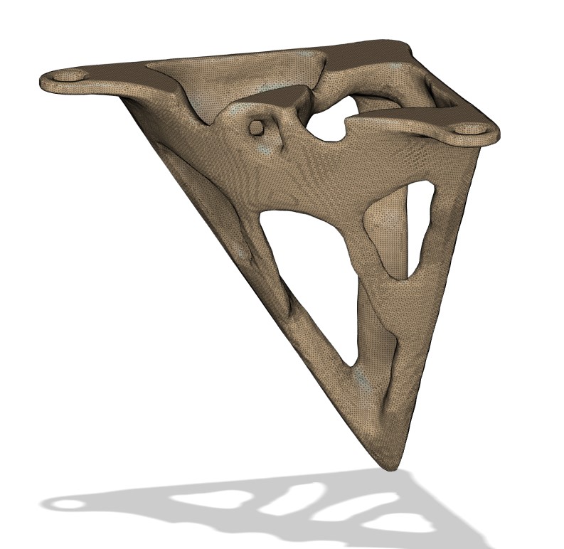 Topology Optimised Monitor Stand by tin-foil-hat | Download free STL ... Topology Optimised Monitor Stand by tin-foil-hat | Download free STL ...