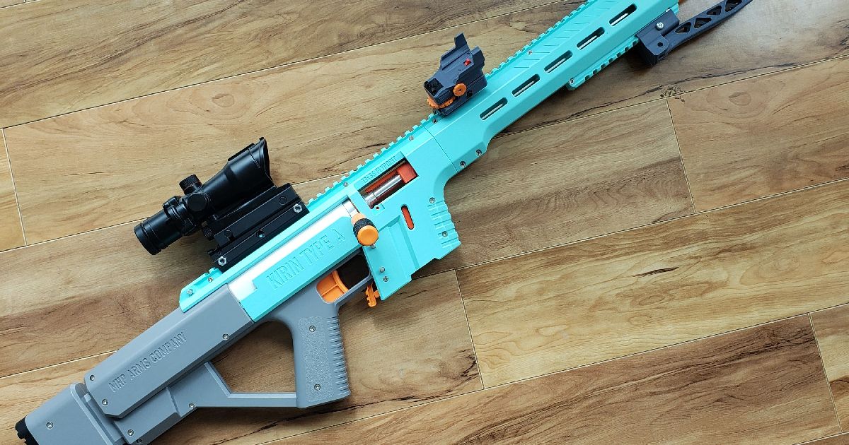 BCAR Compatible Barrel Shroud for Kirin by NitrEX4 | Download free STL ...