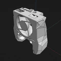 Voron Dragon Burner hgxlite mount with filament sensor by Tijmenbo ...