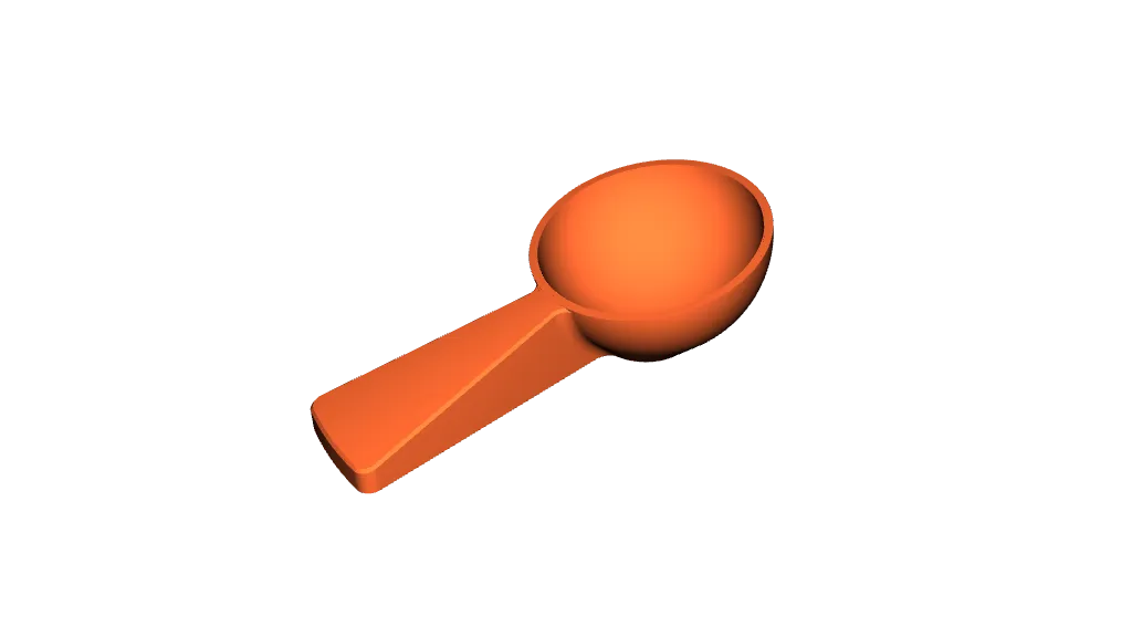 Customizable Measuring Spoon for Dietary Supplements (f3d) by ZeVeX ...