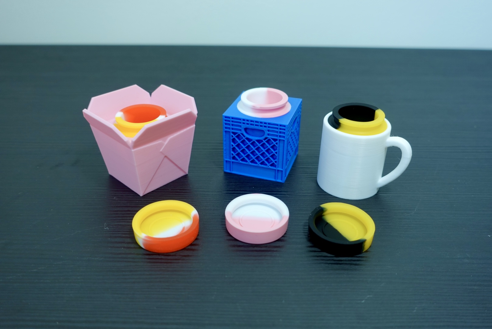 5ml Silicone Container Upgrades (Mini Crate, Takeout Box, Coffee Mug ...