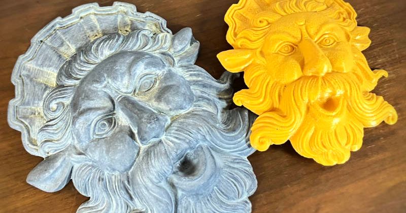 Zeus Face Wall Sculpture by A4O Labs | Download free STL model ...