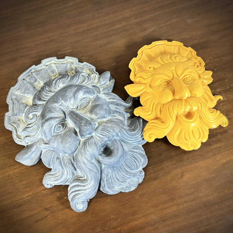 Zeus Face Wall Sculpture by A4O Labs | Download free STL model ...