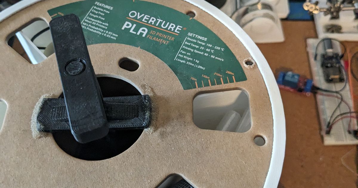 Rim for Overture cardboard spools by John Stillwell | Download free STL ...