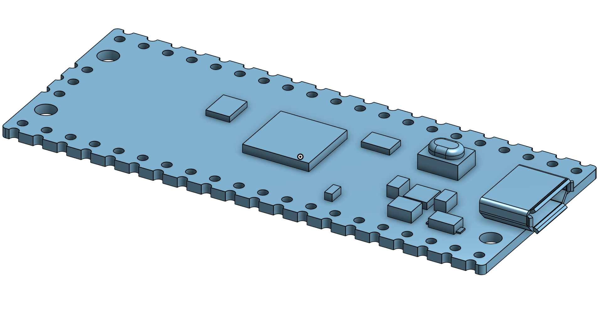 Raspberry Pi Pico by Print_Byte | Download free STL model | Printables.com