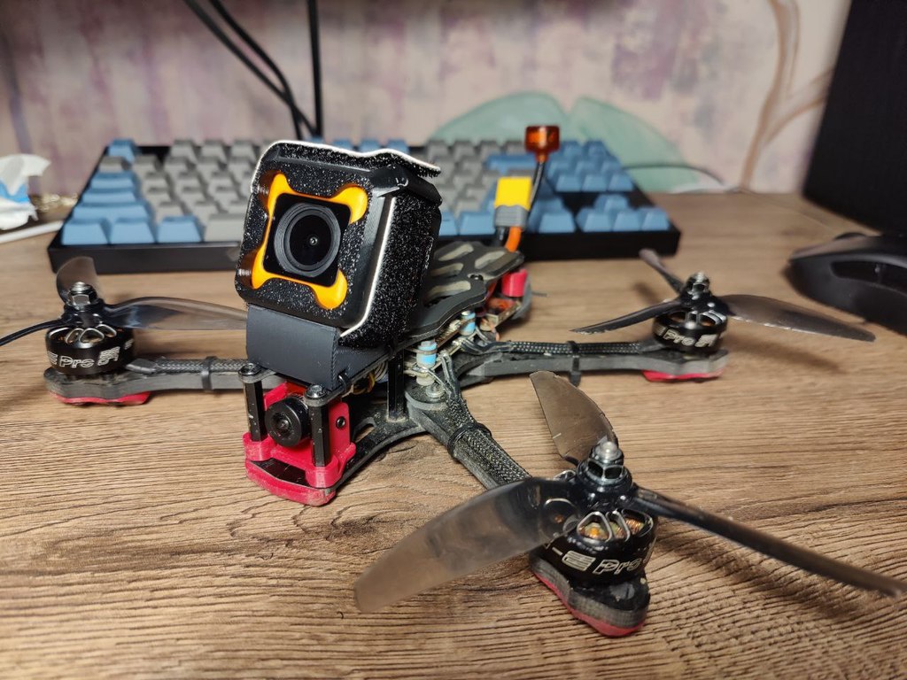 RunCam 5 Orange universal mount with different angles by salamantos ...