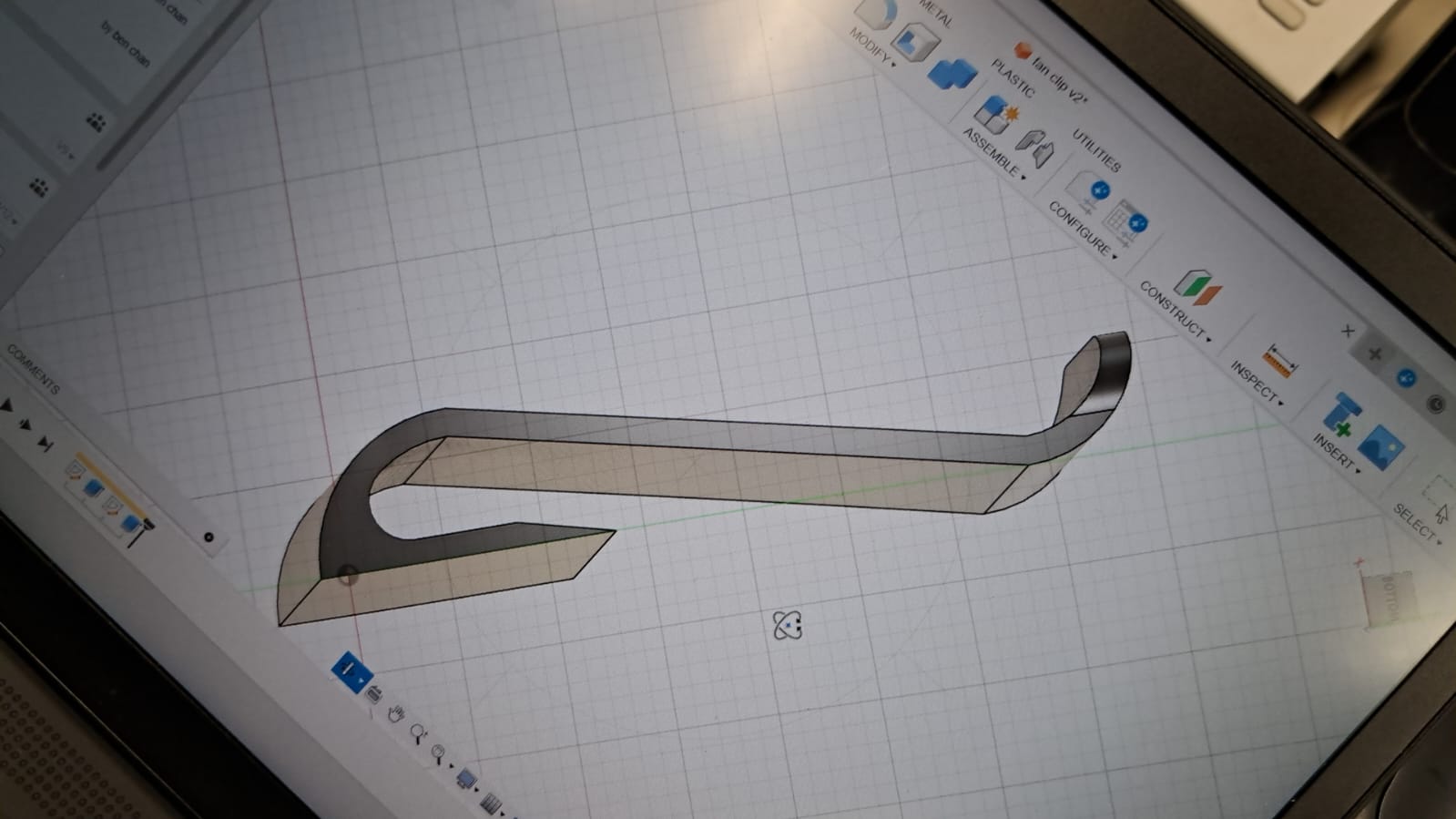 waist fan breaken clip replacement by bumbobee | Download free STL ...