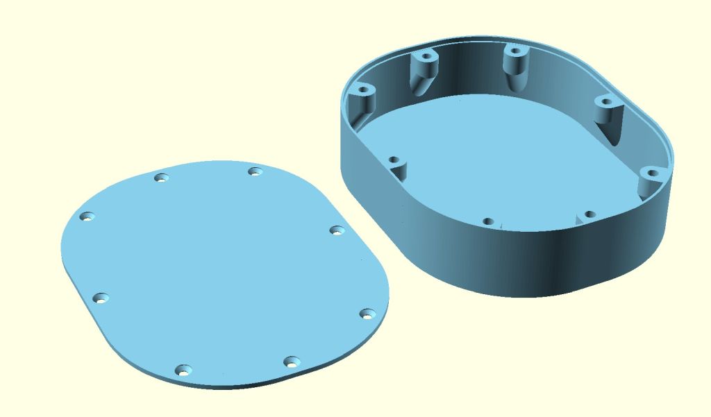 Easy customizable / parametric electronics project box case enclosure ...
