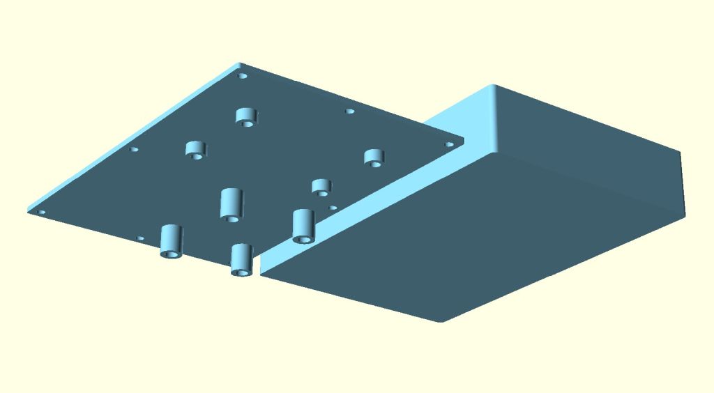 Easy customizable / parametric electronics project box case enclosure ...