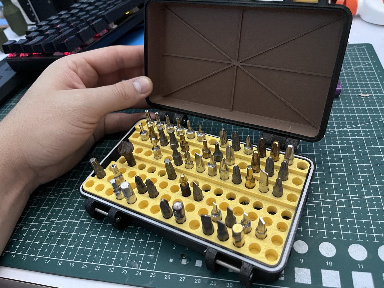 Screwdriver bits box by JessR | Download free STL model | Printables.com