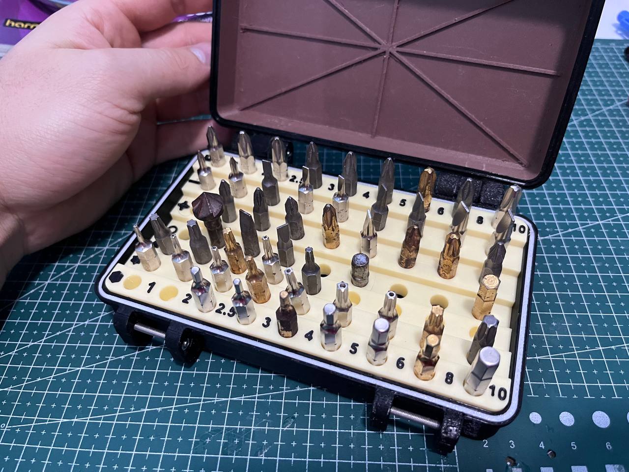 Screwdriver bits box by JessR | Download free STL model | Printables.com