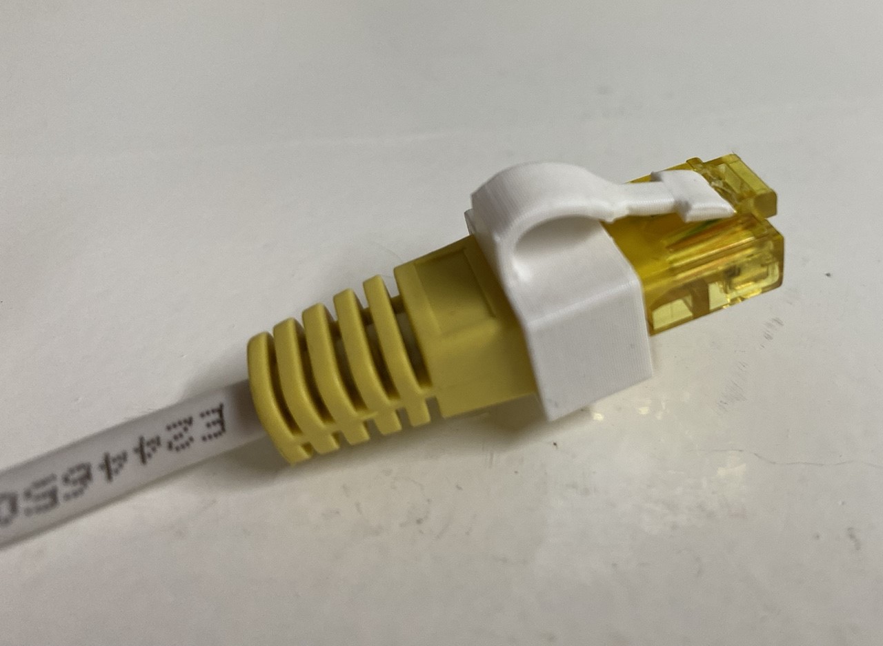 Ethernet RJ45 repair with snap lock by Patrik Franzen | Download free ...