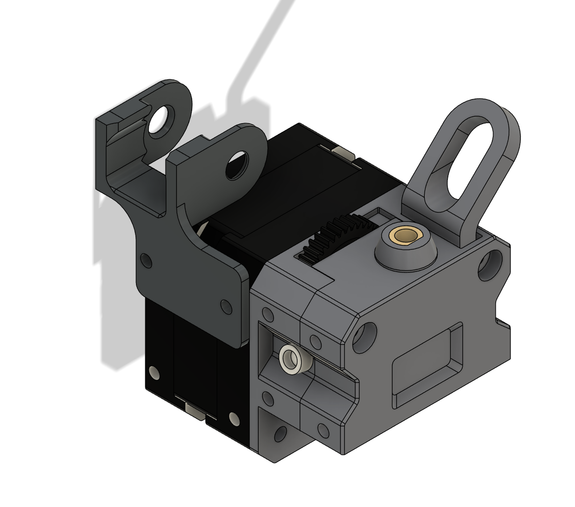Sprite Extruder drag chain mount von Yevhen Kifiak | Kostenloses STL ...