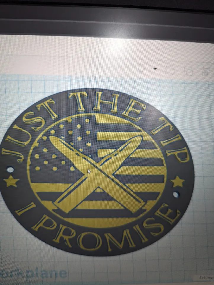 Just the tip sign by T's Custom Creations | Download free STL model ...