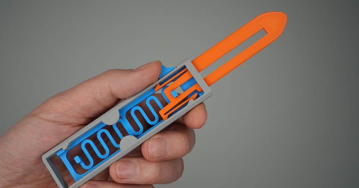 OTF Fidget Knife - only 3 Parts by uhltimate | Download free STL model | Printables.com