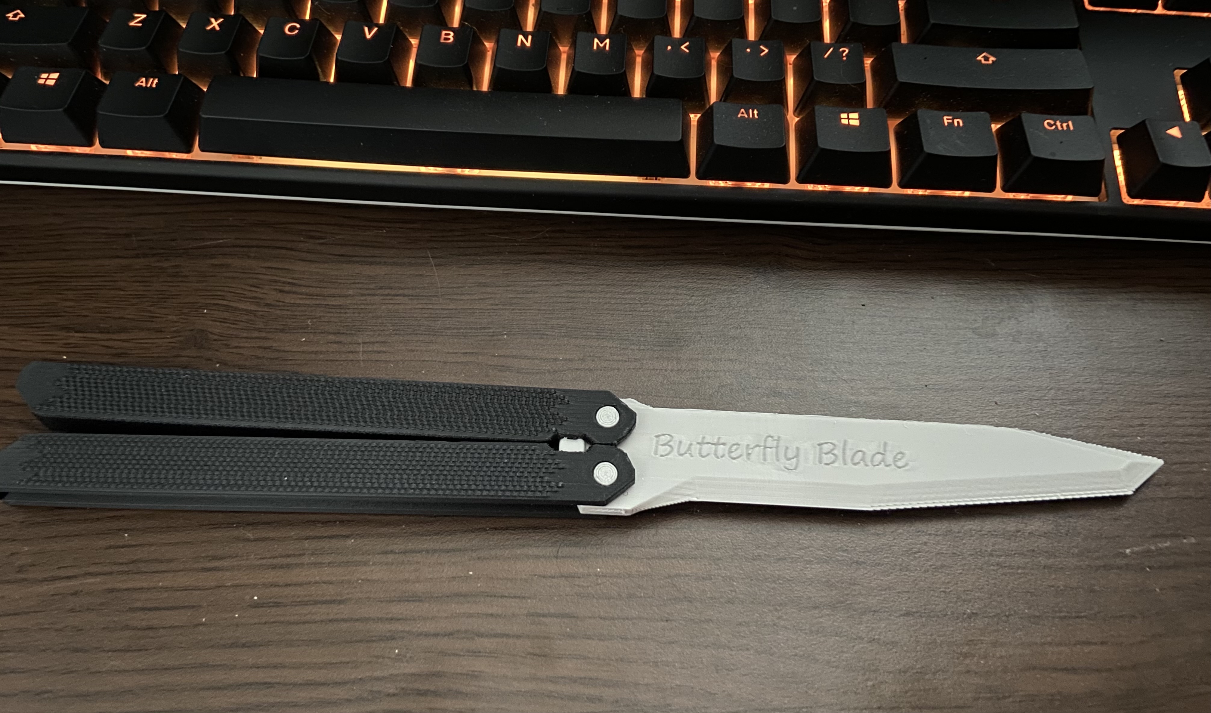 Butterfly Blade by noob | Download free STL model | Printables.com