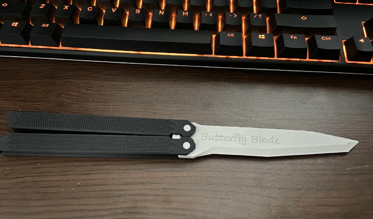 Butterfly Blade by noob | Download free STL model | Printables.com