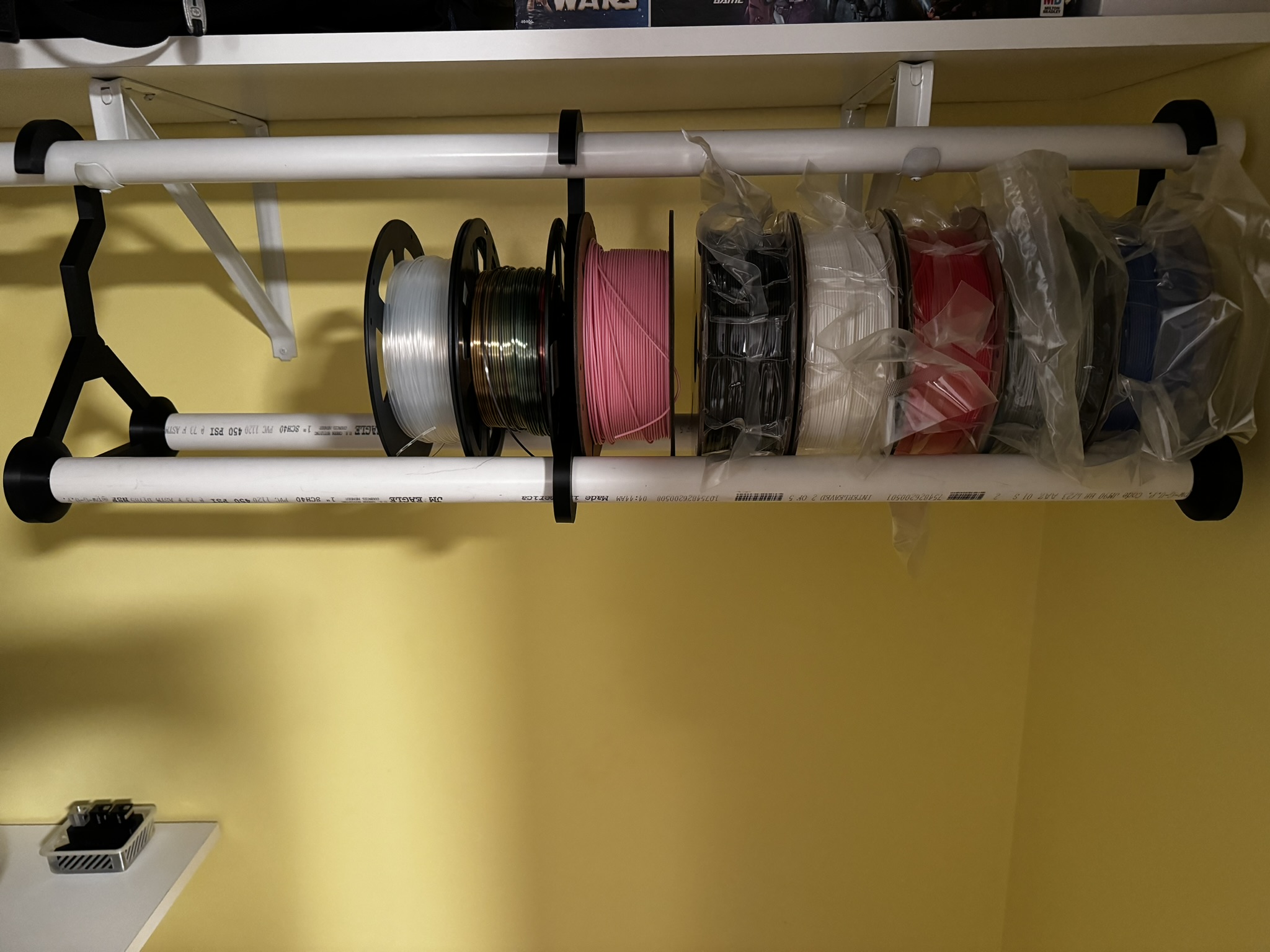 Hanging Filament Storage Rack by deondoond | Download free STL model ...