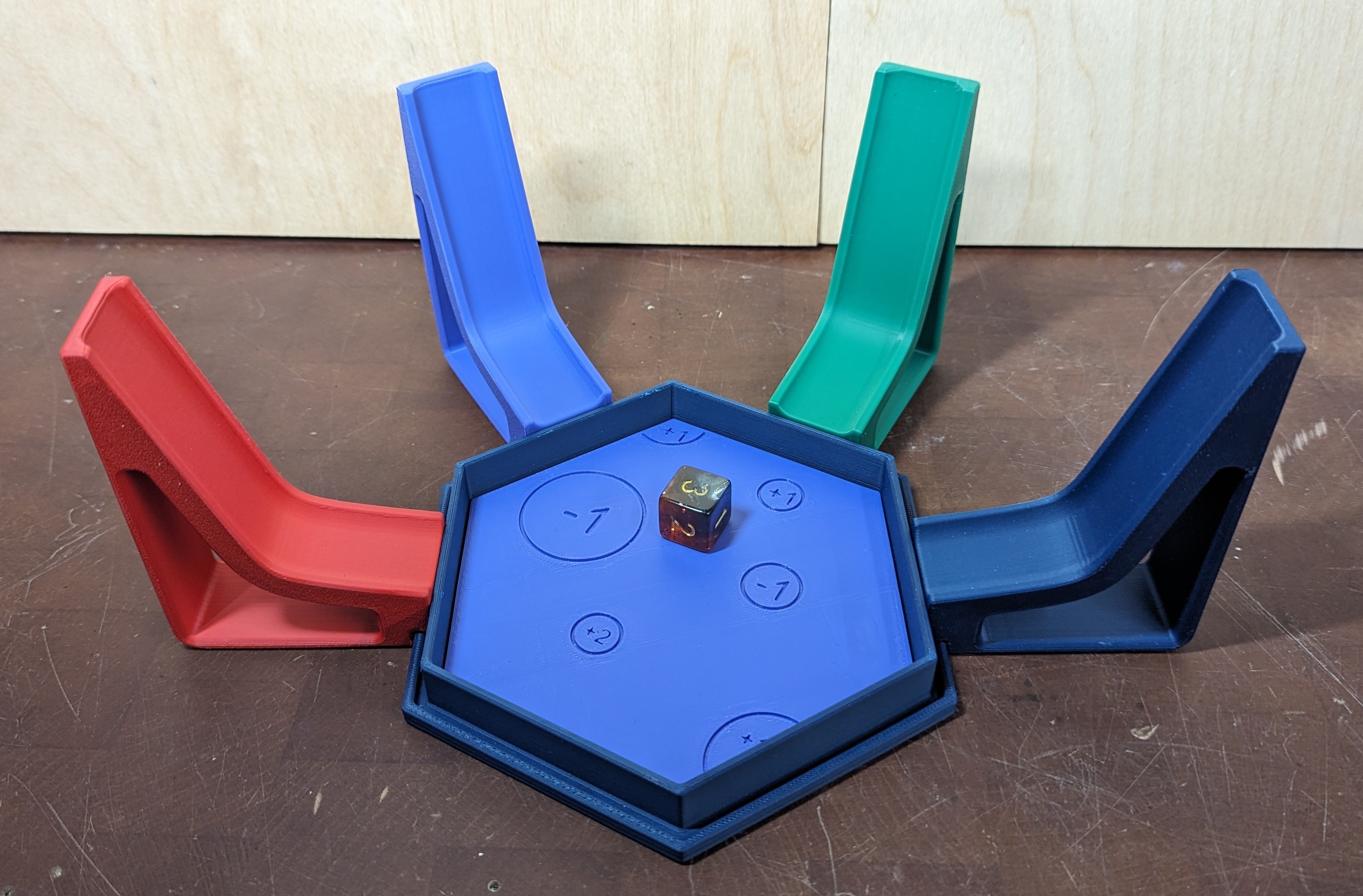 Chaos Dice Tray- Modular, Score-Modifying Dice Tower & Tray by ...