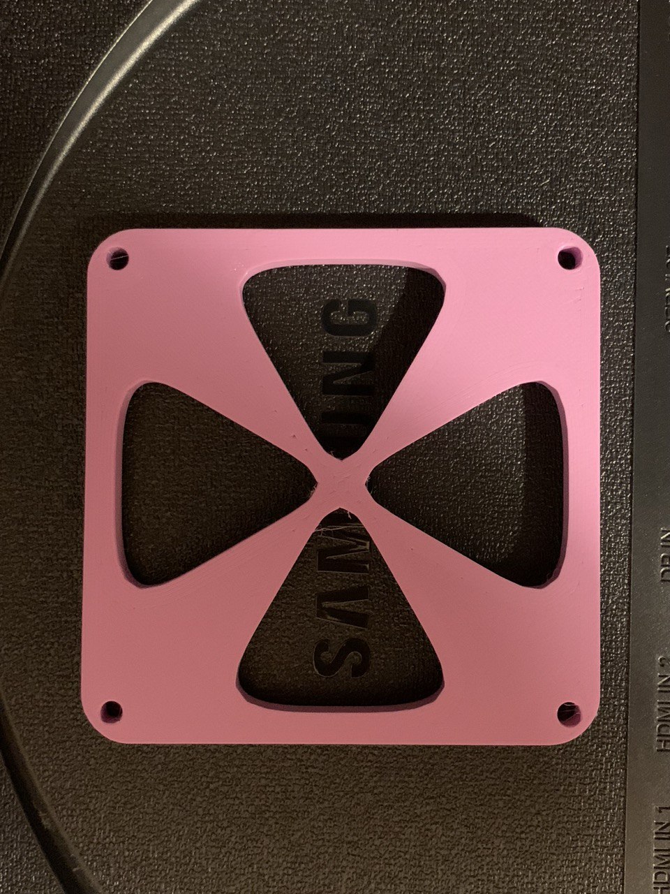 spacer for VESA 75 monitor arm by Smells like molten plastic | Download ...