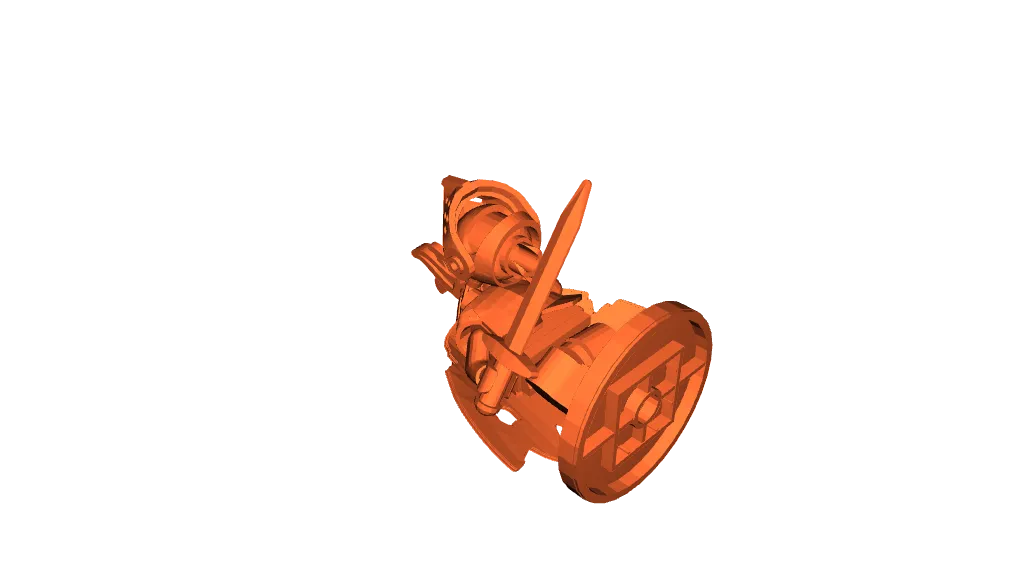 LEGO SERGIMEN3DART's The Beheaded Knight 3D Printable Sculpt by Mr ...