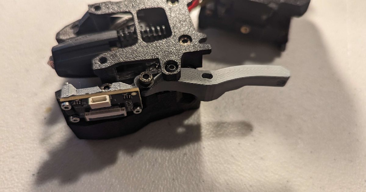 3DO Cam PCB Mount with Filametrix Cutter Clearance by Mentyes ...