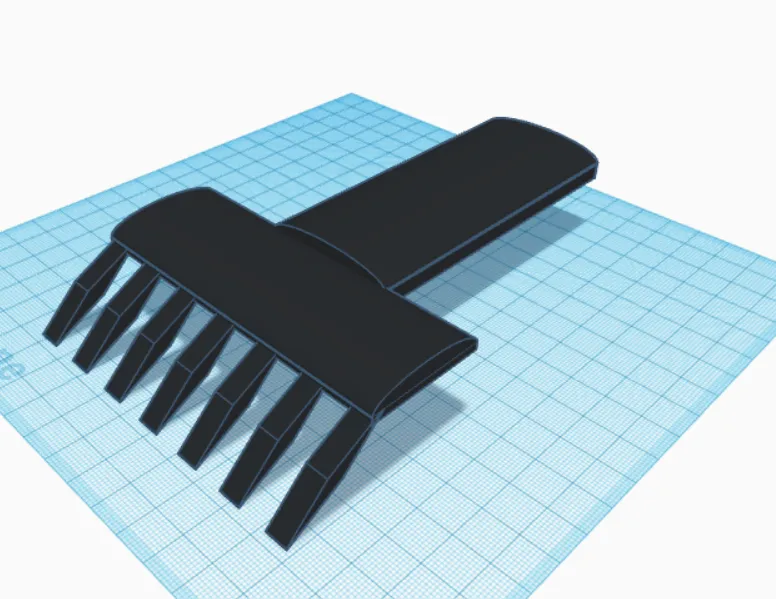 Small Garden Rake by THE OX | Download free STL model | Printables.com