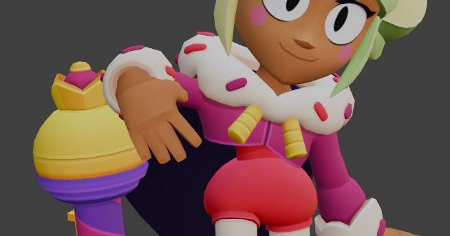 Mandy - Brawl Stars by GoatGamez | Download free STL model | Printables.com