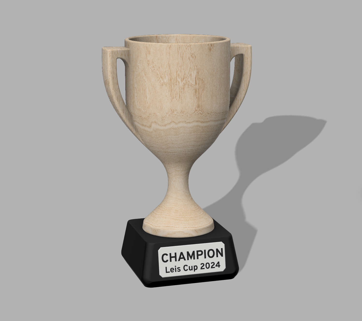 Leis World Champion Trophy by Ellis Manufactory | Download free STL ...