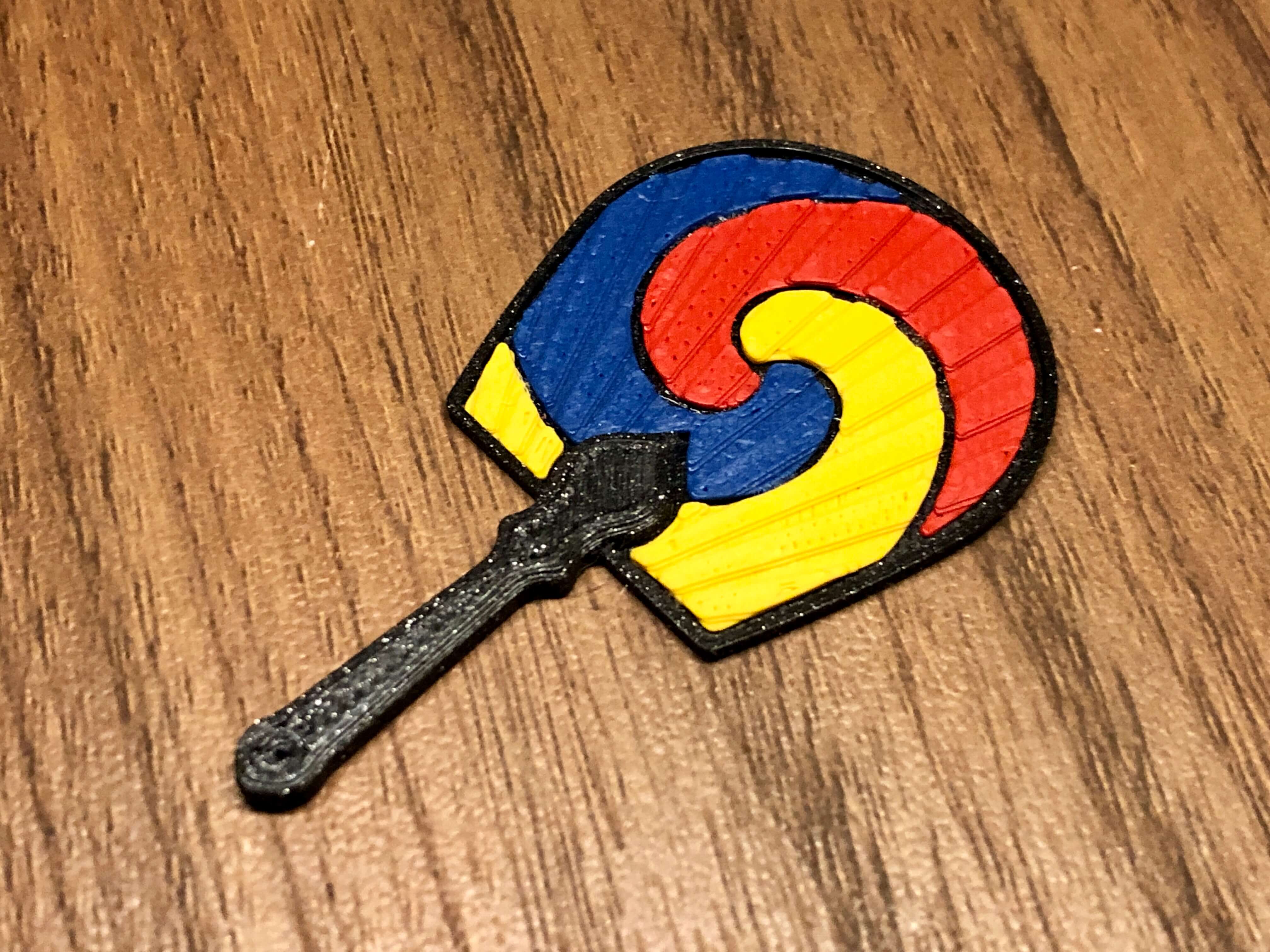 Korean Fan - Asia by MiniWorld3D | Download free STL model | Printables.com