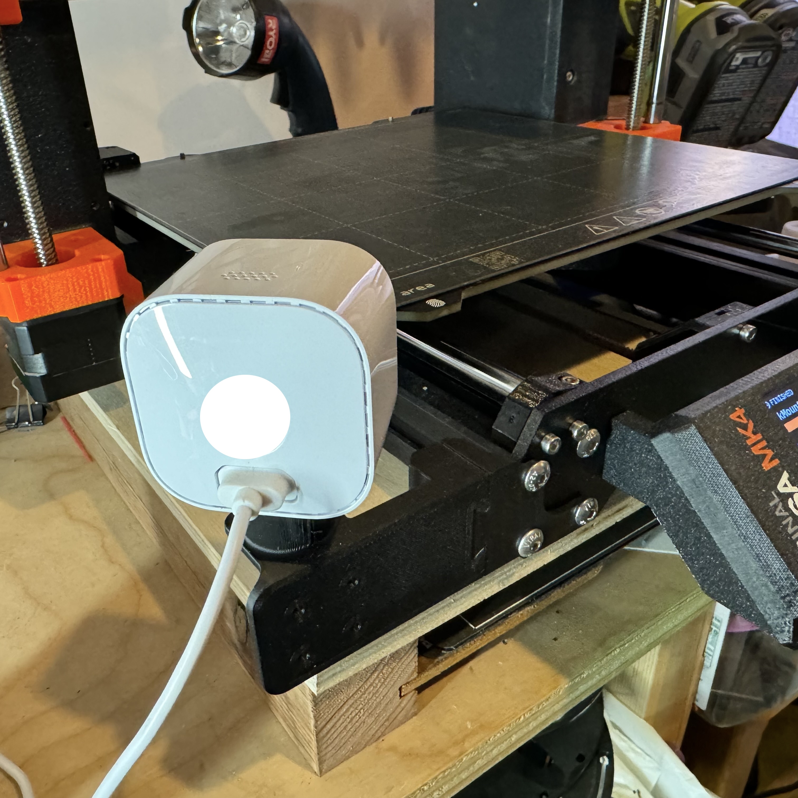 Quick Disconnect Blink Mini Camera Mount for Prusa MK3 & MK4 by ...