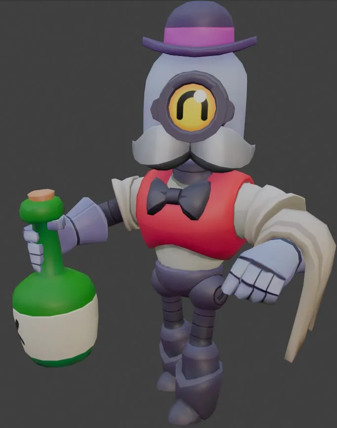 Barley - Brawl Stars by GoatGamez | Download free STL model ...