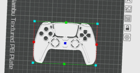 PS5 Controller Wand PlayStation Sony by Pupuyang | Download free STL ...