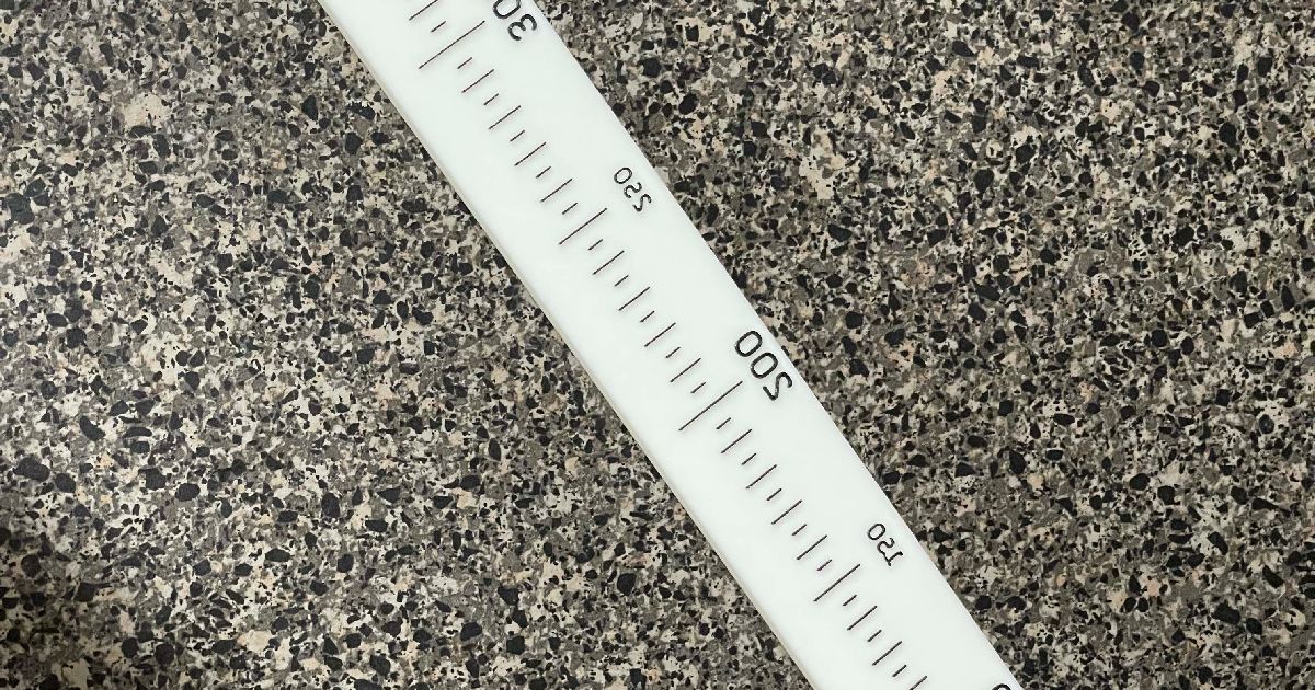 Clay Firing Shrinkage Ruler por Stephen J | Descargar modelo STL ...