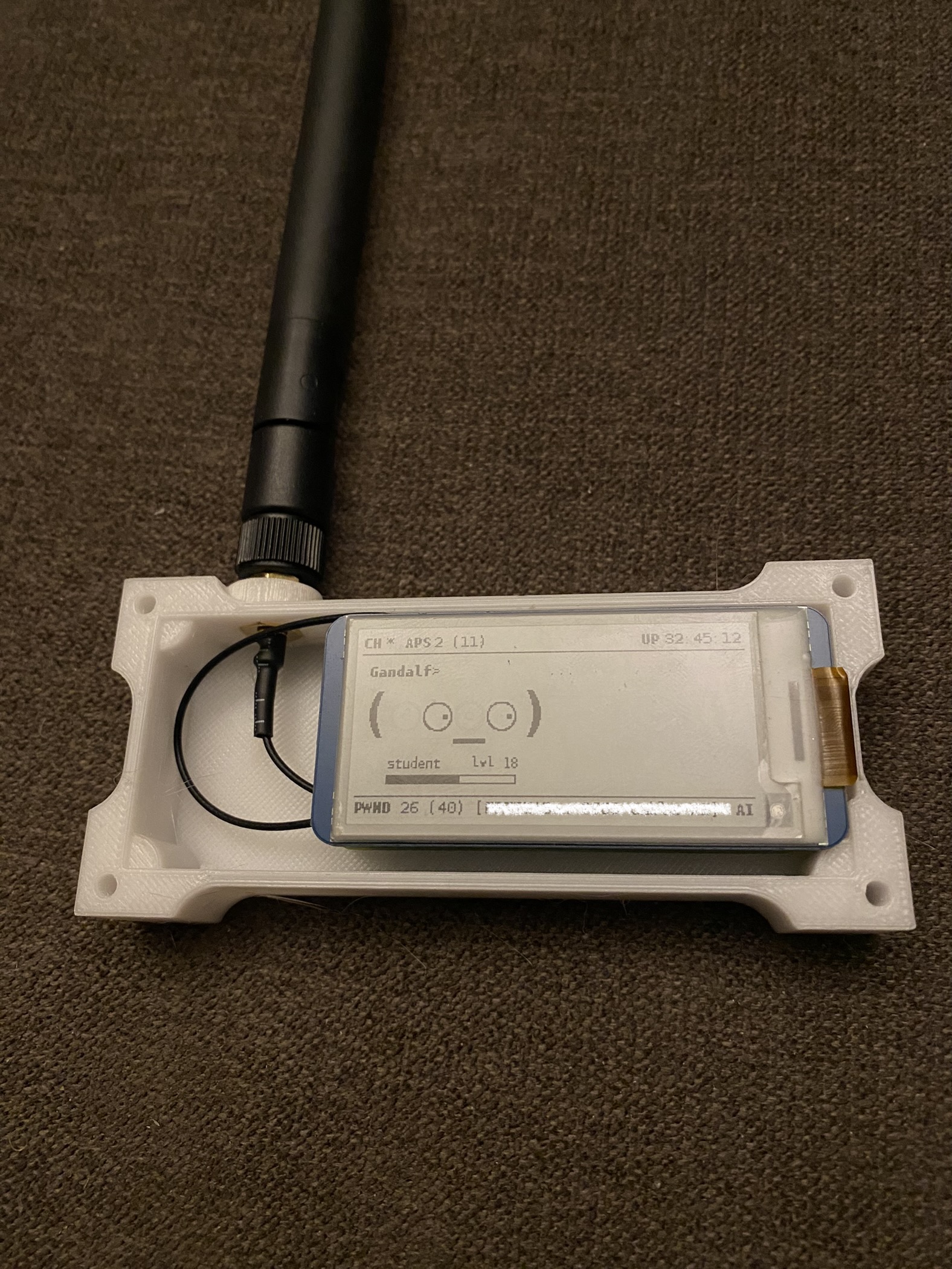 pwnagotchi case optional with external antenna by Nik | Download free ...