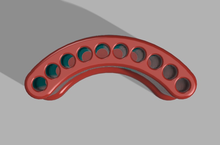 Porte Pinceaux V2 von AS3D | Kostenloses STL-Modell herunterladen | Printables.com