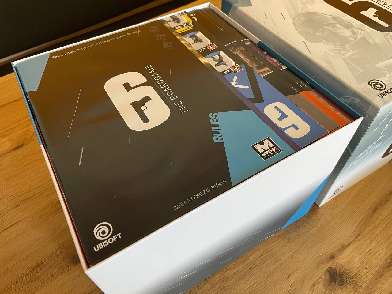 6: Siege - the board game big box insert (gameplay all-in) by ...