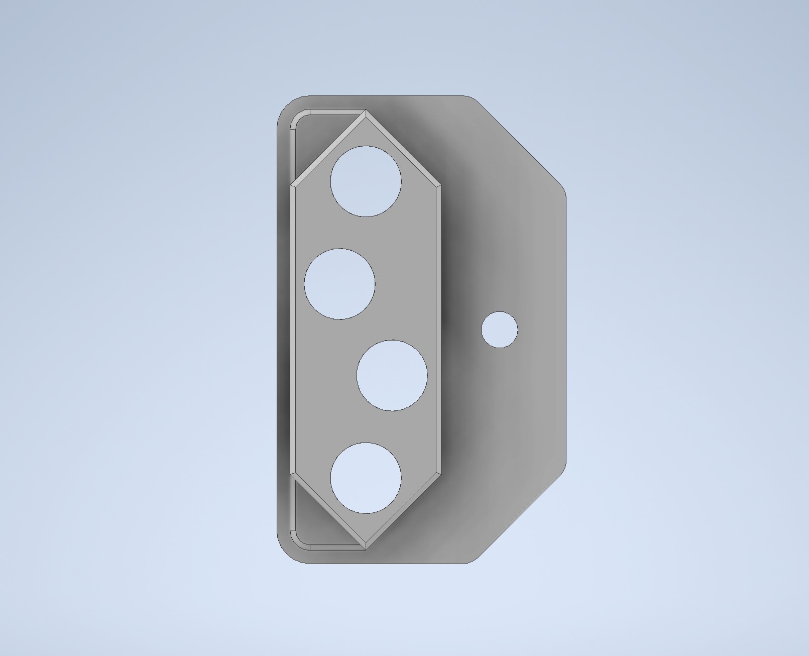 Enclosure Top Plug Edge passtrough 4x by MK4Freak | Download free STL ...