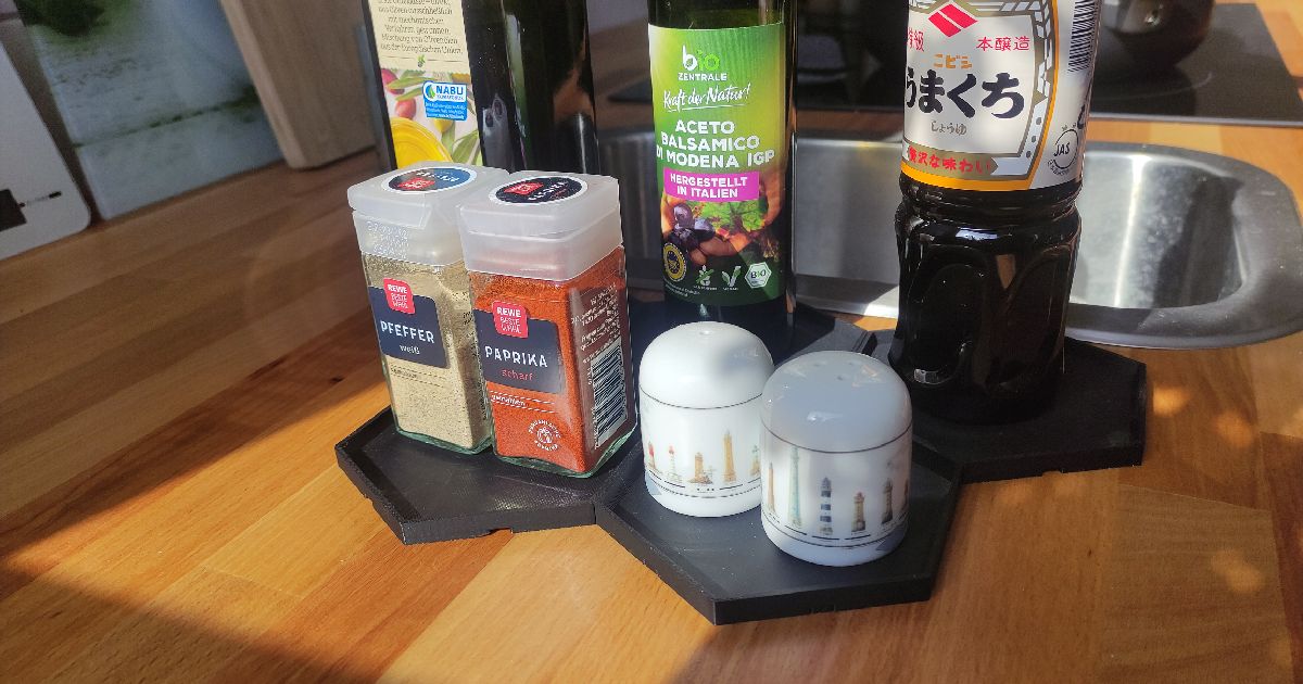 Connectable Hex Trays by Schmoeppel | Download free STL model ...