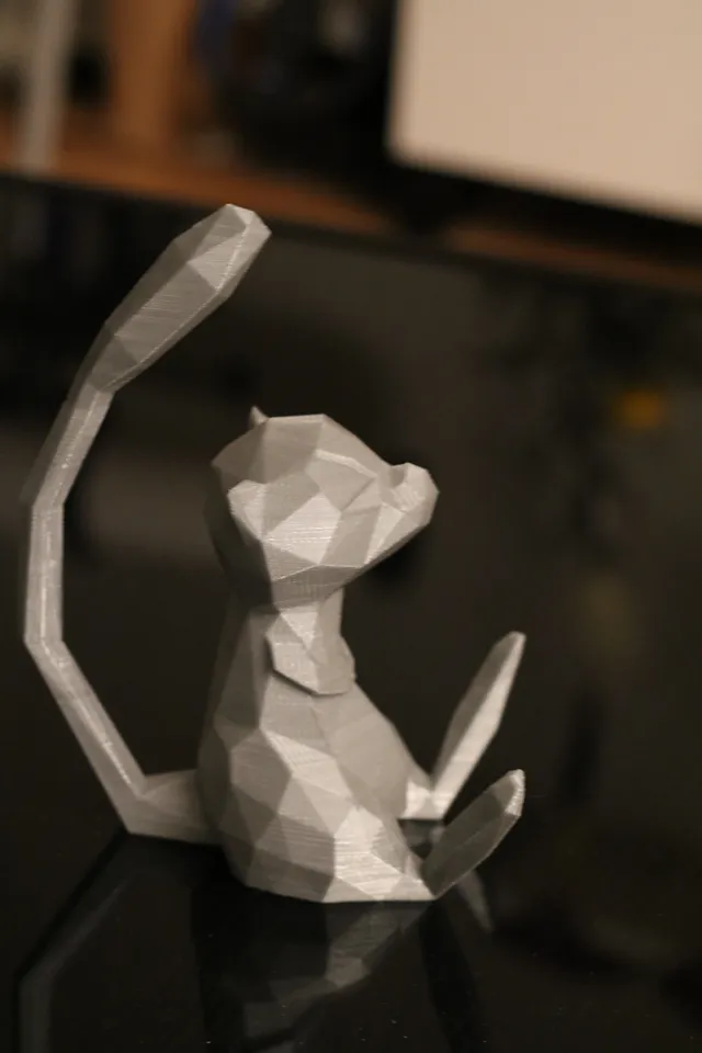 Low poly Mew by Harald Andersson | Download free STL model | Printables.com