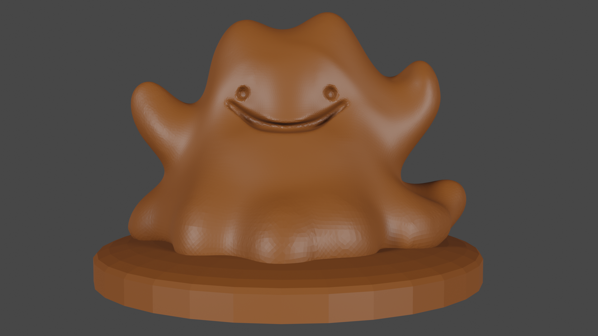 Pokemon inspired, Ditto, Tabletop DnD miniature by ...