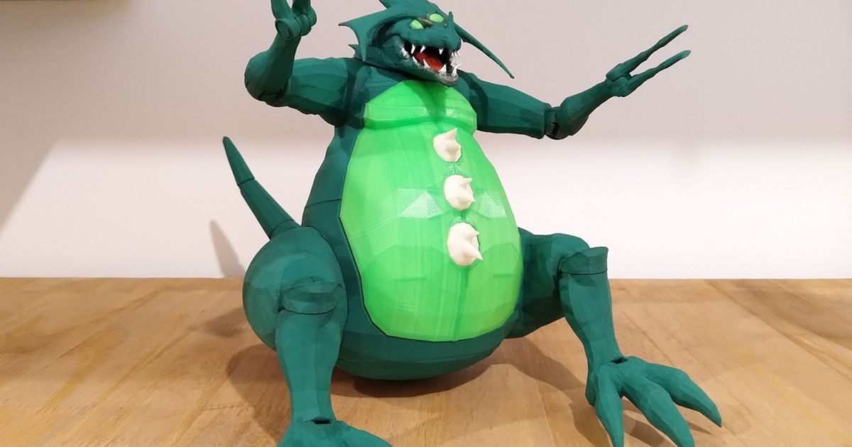 Kraid (Metroid - SSBU) by Lanusensei87 | Download free STL model ...